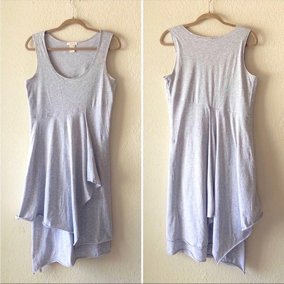 Sundance | Dresses | Sundance Gray Asymmetrical Layered Knit Sundress ...